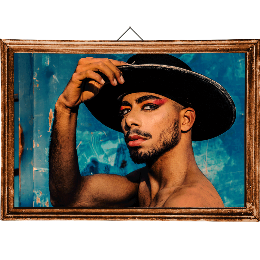 Signierter Print »Alberto« - Phil Porter